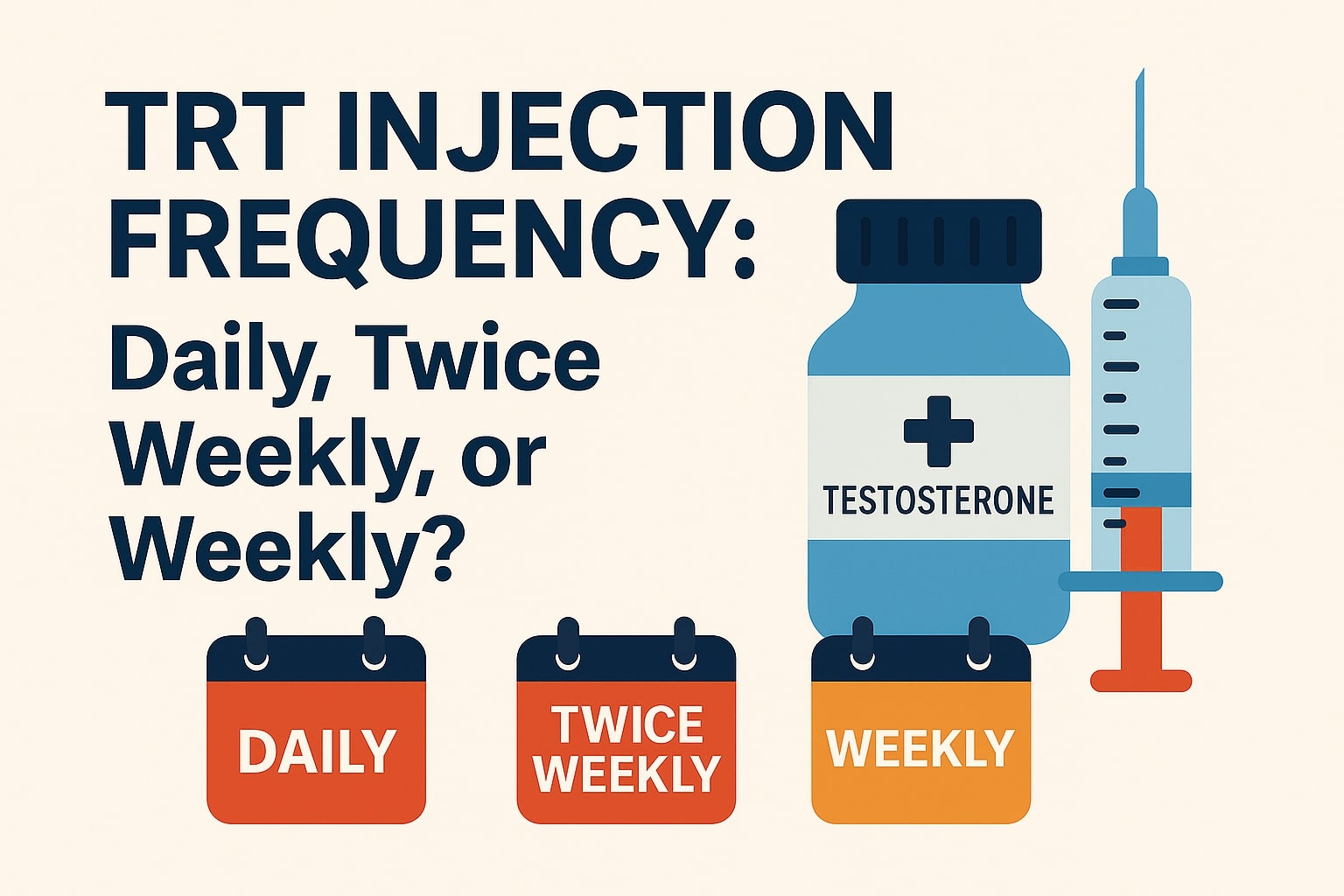 TRT Injection Frequency: Daily, Twice Weekly, or Weekly ...